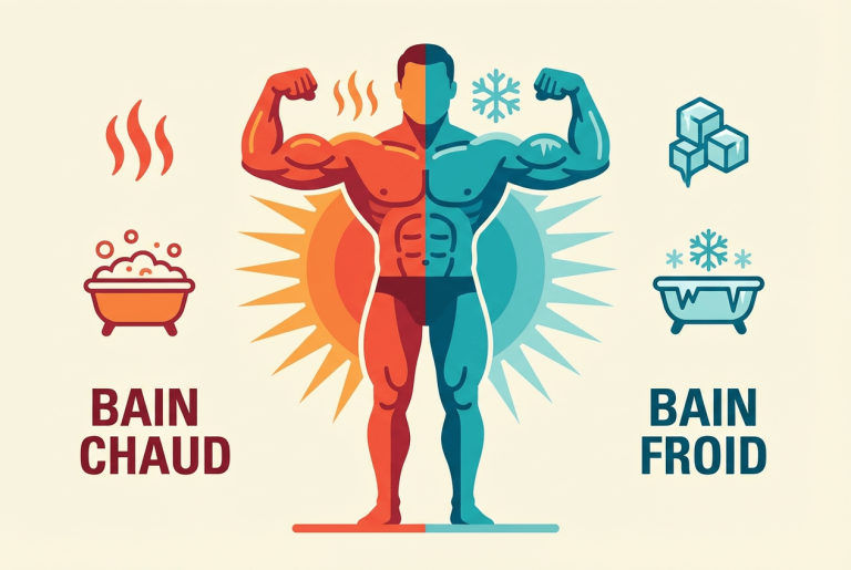 Douleur musculaire : bain chaud ou froid ? Comparatif efficace
